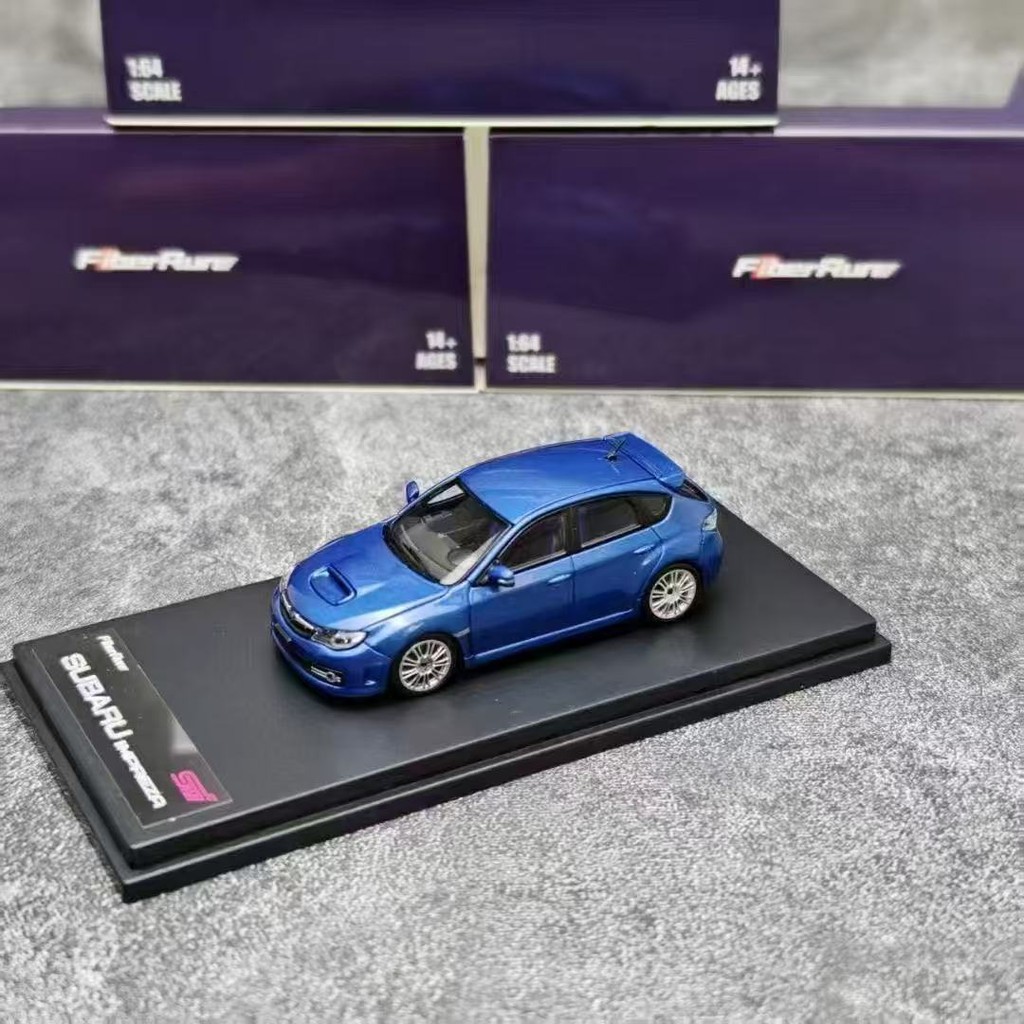 FiberRun 1/64 Subaru Impreza WRX STI 2009 3th generation Diecast car ...