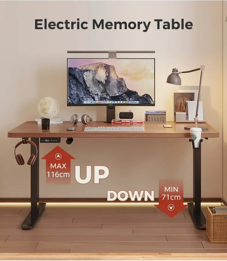 Smart Ergo Electric Memory Height Adjustable Standing Desk | Shopee ...