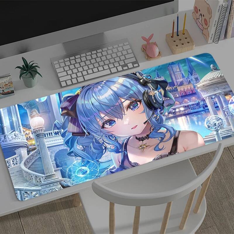 Large Mouse pad Hololive Hoshimati Suisei game player keyboard pad non ...