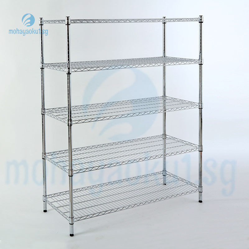 Stainless Steel Kitchen Shelf Floor Multi-Layer Sundry Shelf Storage ...