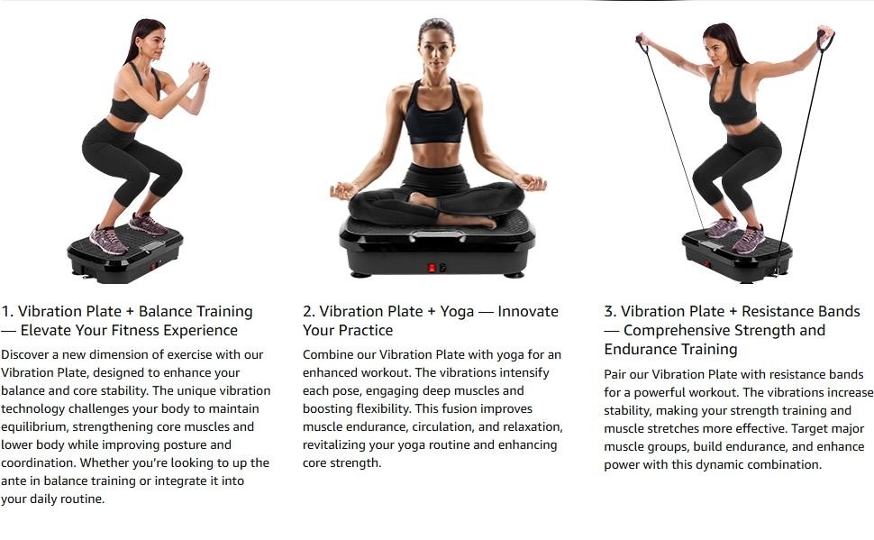 【SG STOCK】Mini Slimming Vibration Platform Machine Fat Burning Slimming ...