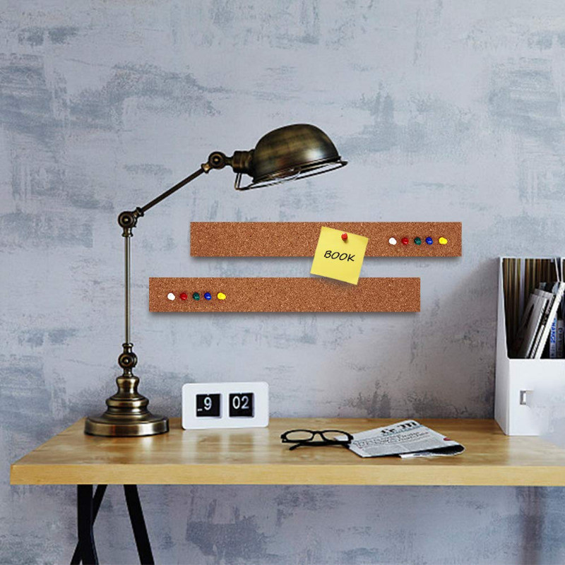 Long Cork Board Strips, Cork Felt, Bulletin Strips, Self-adhesive Cork ...