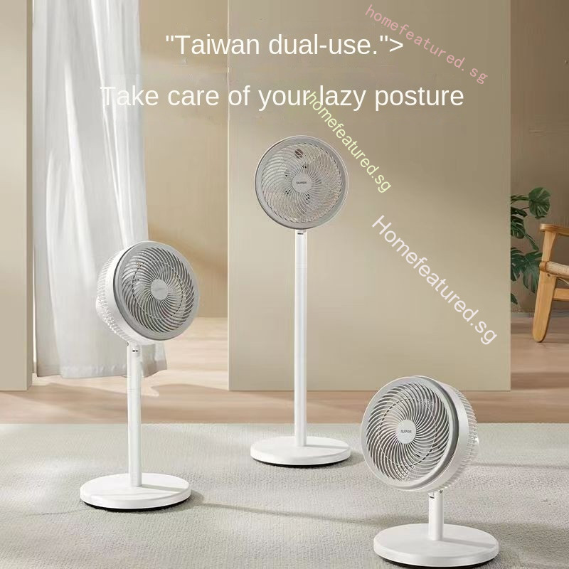 Smart Air Circulation Electric Fan Silent Oscillating Table Vertical ...