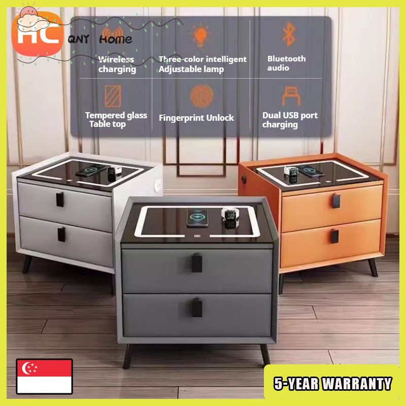 XXY Smart Bedside Table Wireless Charging Bluetooth Speaker ...