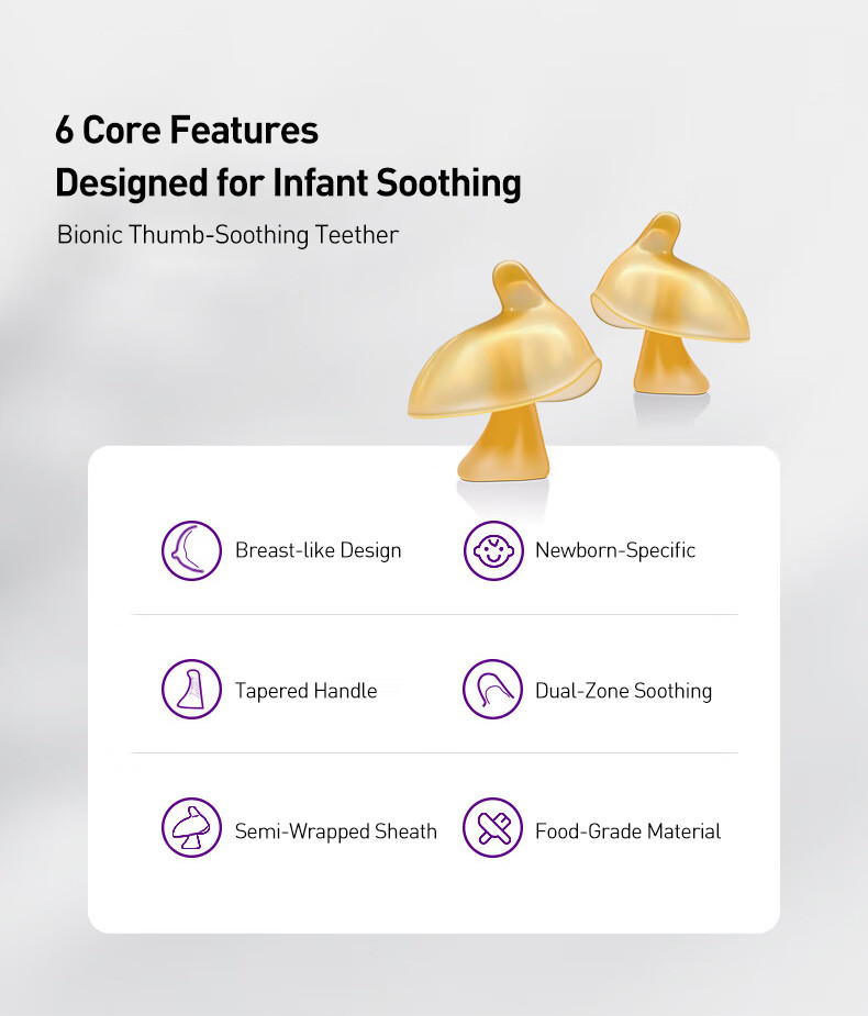 Philips Avent Bionic Thumb-Soothing Teether | Shopee Singapore