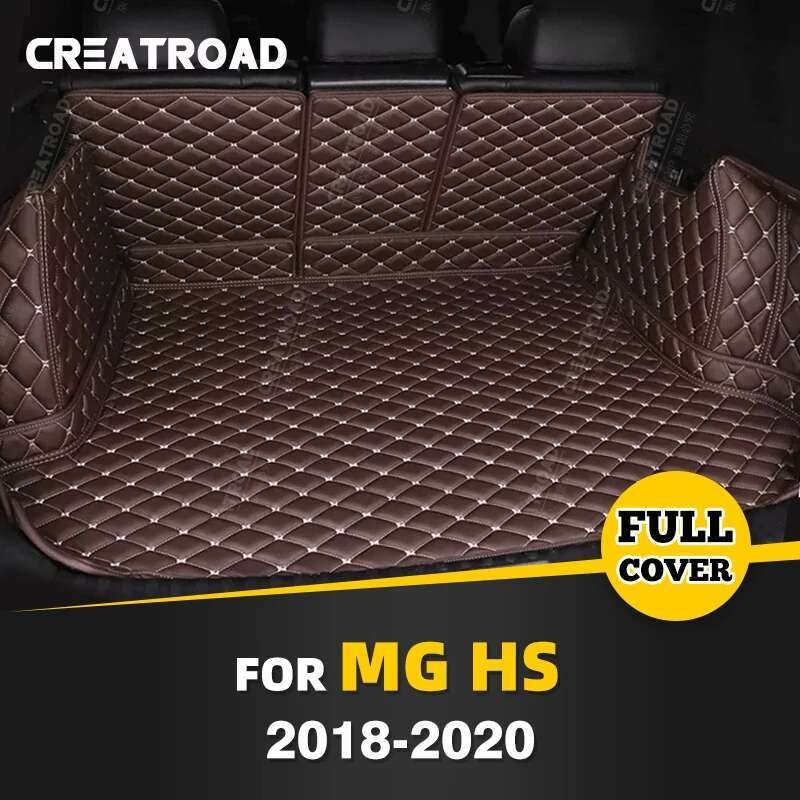 Auto Full Coverage Trunk Mat For MG HS 2018-2020 19 Leather Car Boot ...