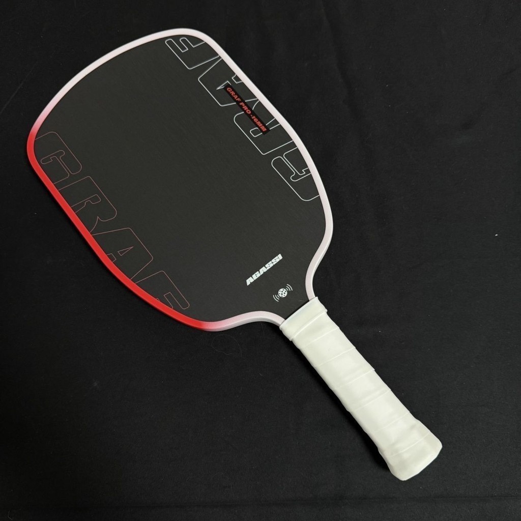 GRAF Agassi Pro 16MM GEN4 T700 Carbon Fiber Pickleball Paddle Frosted ...