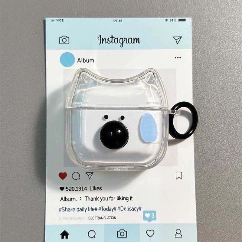 Airpods 4 Case for Dog Cat Sleeping Cute AirPod pro Earphone Protective ...