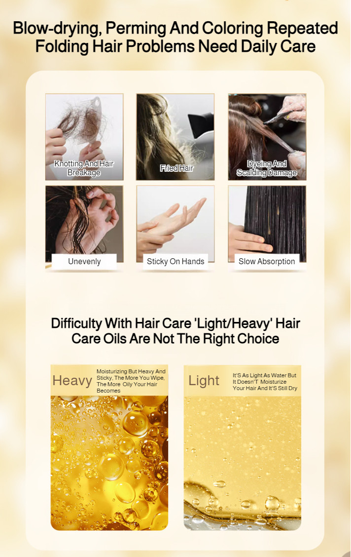 Knotting card comb hair care oil Conditioner One spray leave a ...