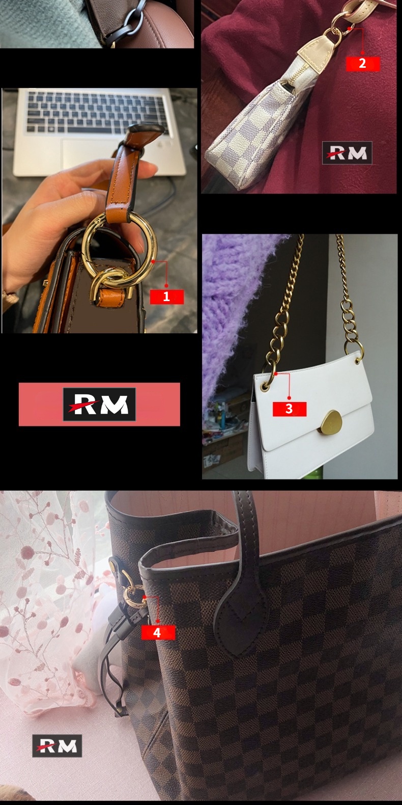 【5/10Pcs】Open O Ring Spring Buckle Zinc Alloy Spring Ring Key Ring ...