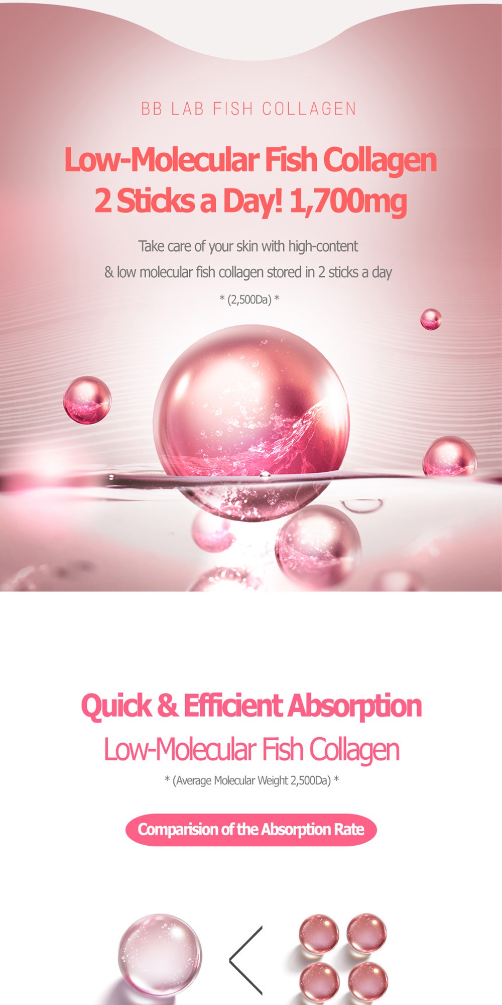 NUTRIONE BB LAB Collagen Probiotics (2g x 50 sticks) 1 BOX | Shopee ...