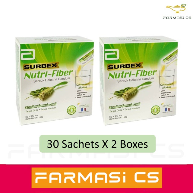 Abbott Surbex Nutri-Fiber 30s x 2 (TWIN) EXP:09/2027 [Nutri Fiber ...