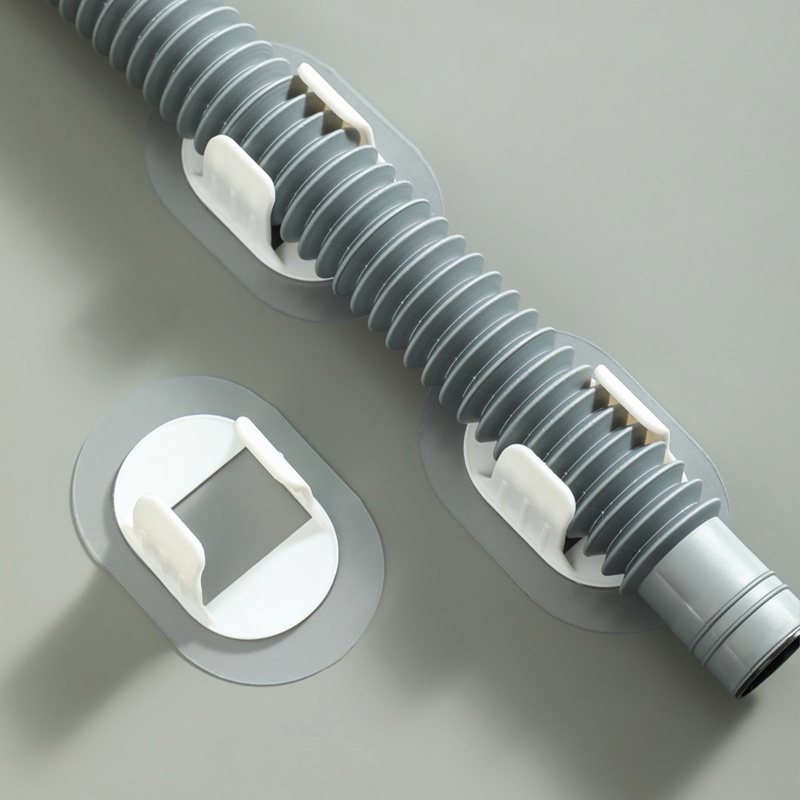 Punch-free Washing Machine Water Pipe Clamp Holder / Self-adhesive ...