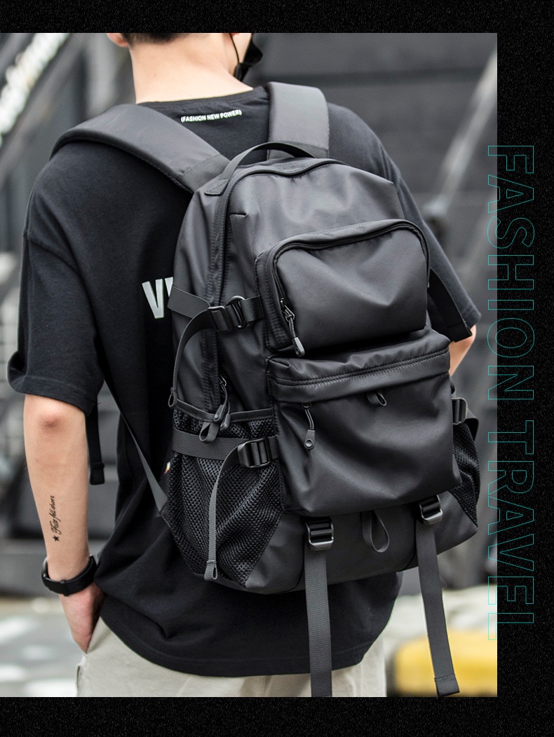 Ayuqi® Japanese Trendy Backpack Men's Anti-theft Travel Backpack ...