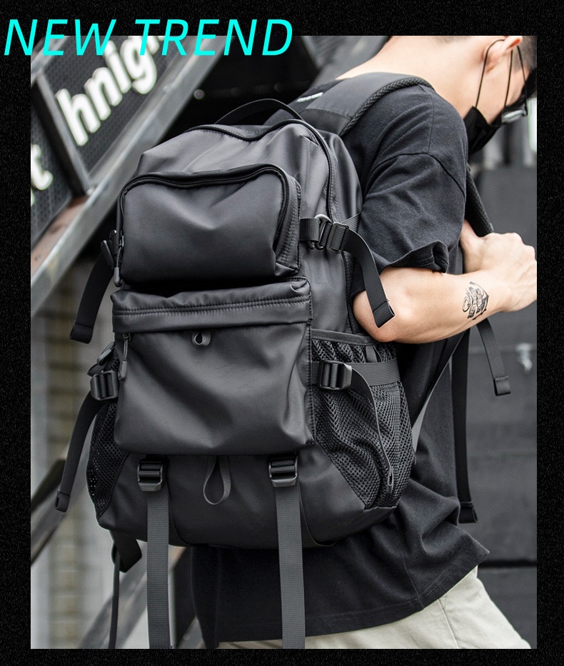 Ayuqi® Japanese Trendy Backpack Men's Anti-theft Travel Backpack ...