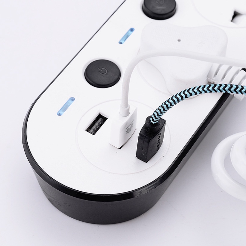 Office Socket Multifunctional Power Extension Cord 2m 3m 5m Home Power ...