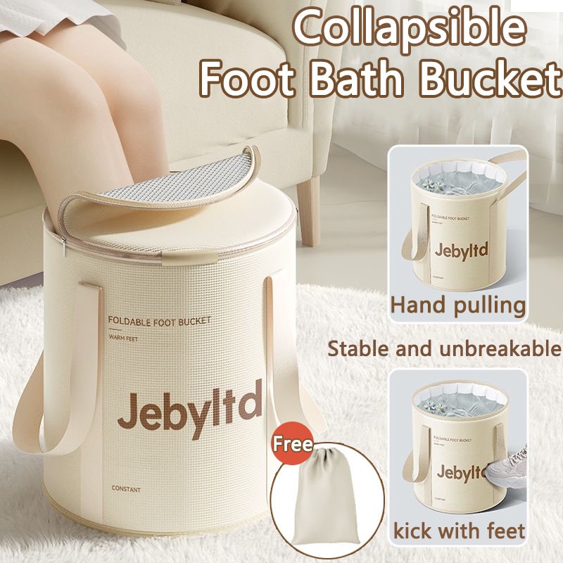 Thermal Insulated Foot Soak Bag Portable Foldable Footbath Bucket Bag ...
