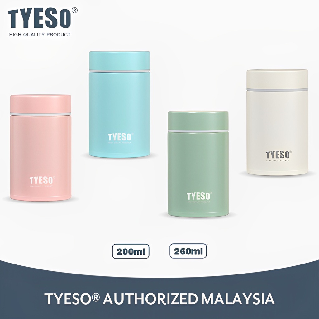 TYESO Cold And Hot Insulated Thermos Food Jar (200ml/260ml) TS-8762A/TS ...