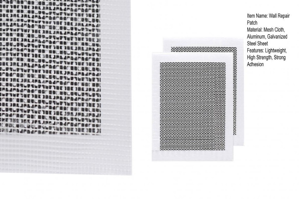 2Pcs/Set Strong Adhesion Dry Wall Repairing Patch Household Supplies ...