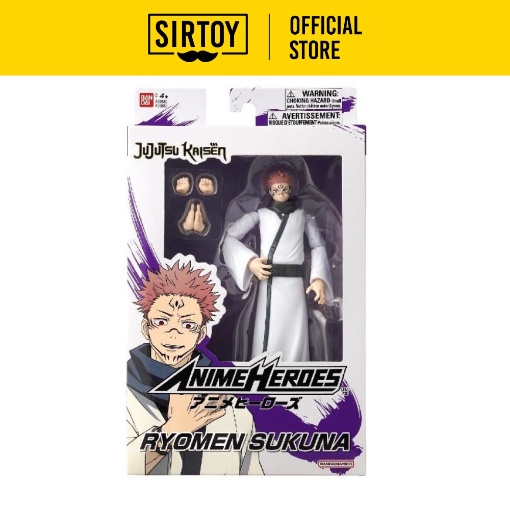 Bandai Anime Heroes JUJUTSU KAISEN - Ryomen Sukuna (2ND WAVE) (36983 ...