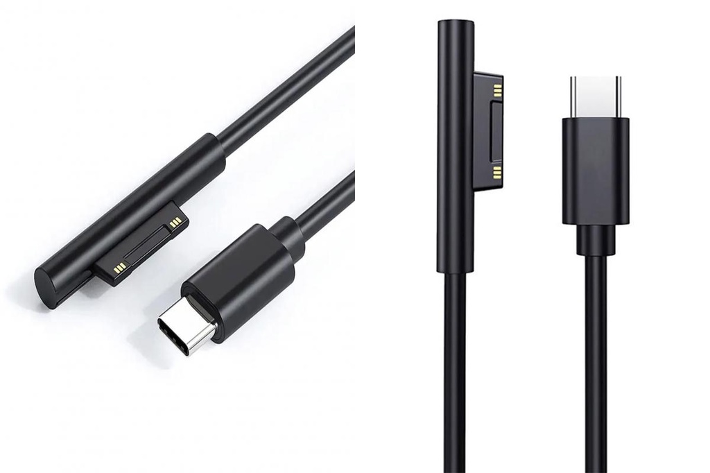 Surface Charger Pd Fast Charging Cable 15v/3a Type-c Adapter Cable for ...