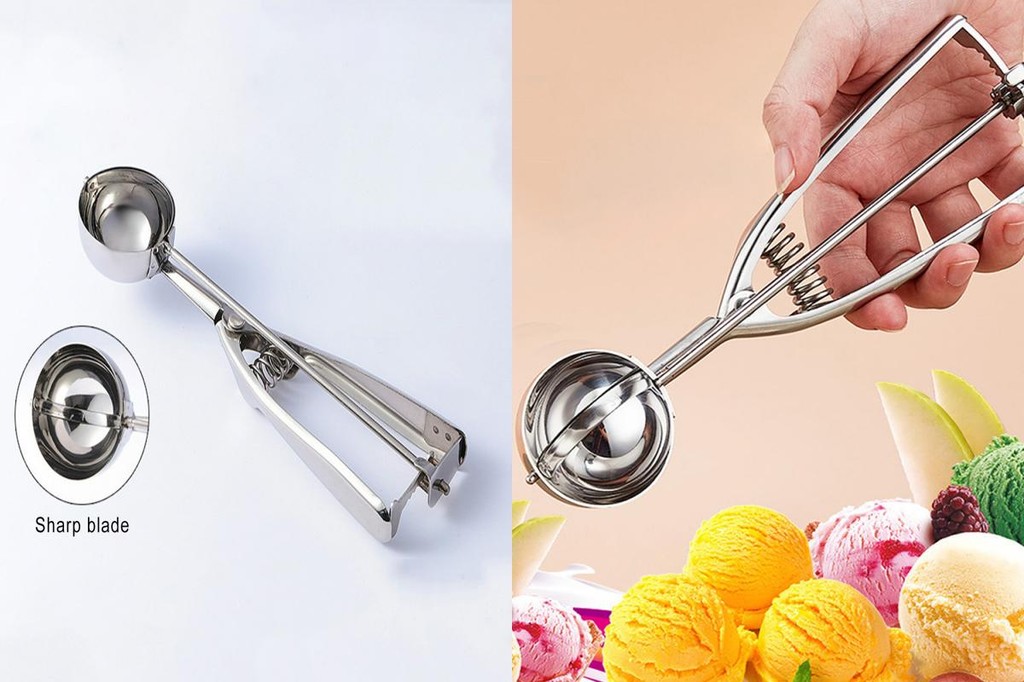 EDY- Easy Clean Ice Cream Scoop Non-stick Ice Cream Scoop Premium ...