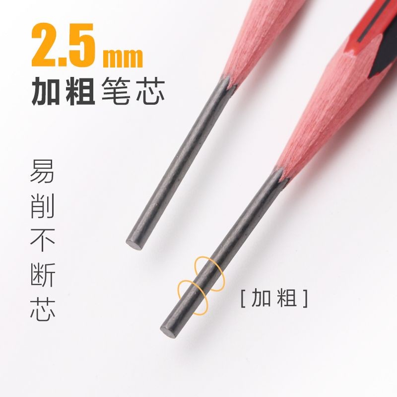 Chenguang Pencil Log Toxic Barrel Hexagonal HB Pencil Test B Pencil ...