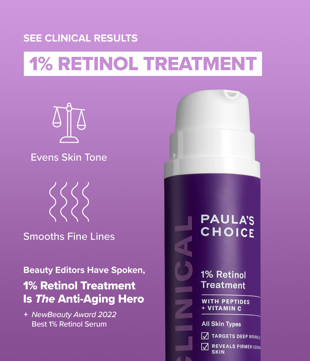 Paula's Choice Clinical 1% Retinol Treatment - Anti-Aging Serum ...