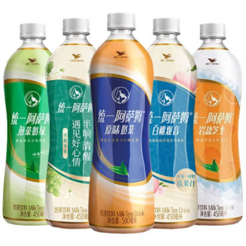 Uni-president MILK TEA Uniform Assam MILK TEA Original Flavor/TEA Drink ...