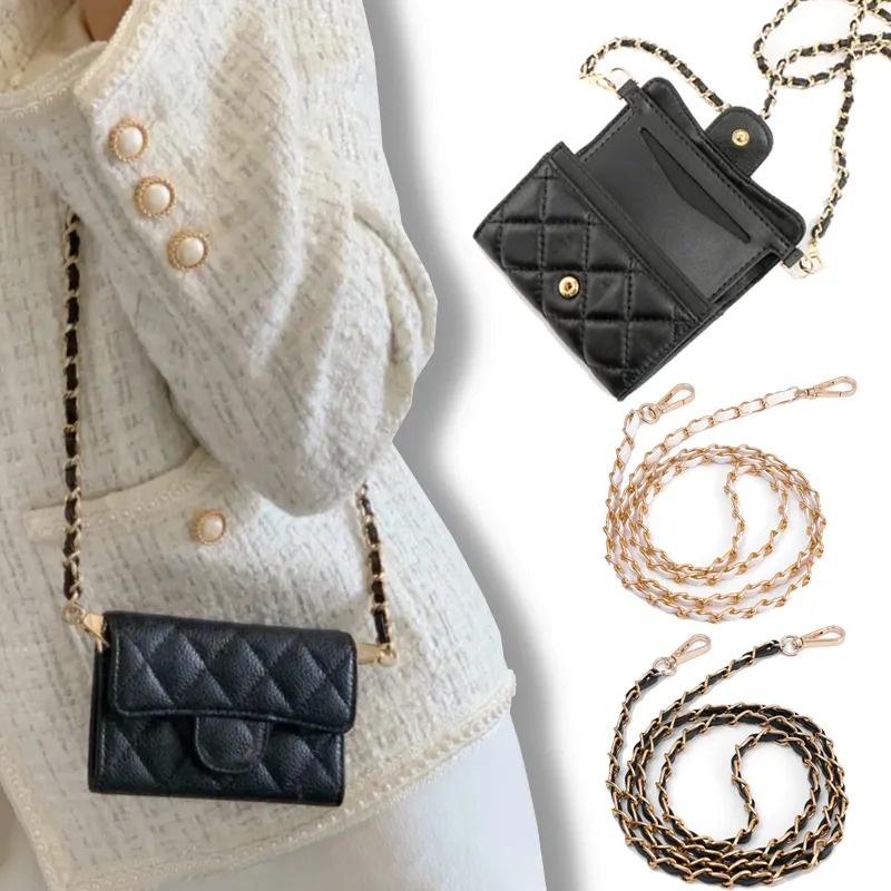 120cm PU Leather Metal Crossbody Handbag Chains High Quality ...