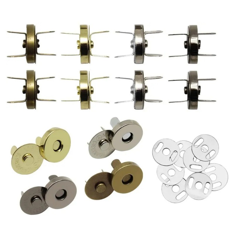 Metal 14mm/18mm Handcraft Garment Sewing Craft Adsorption Buckle ...