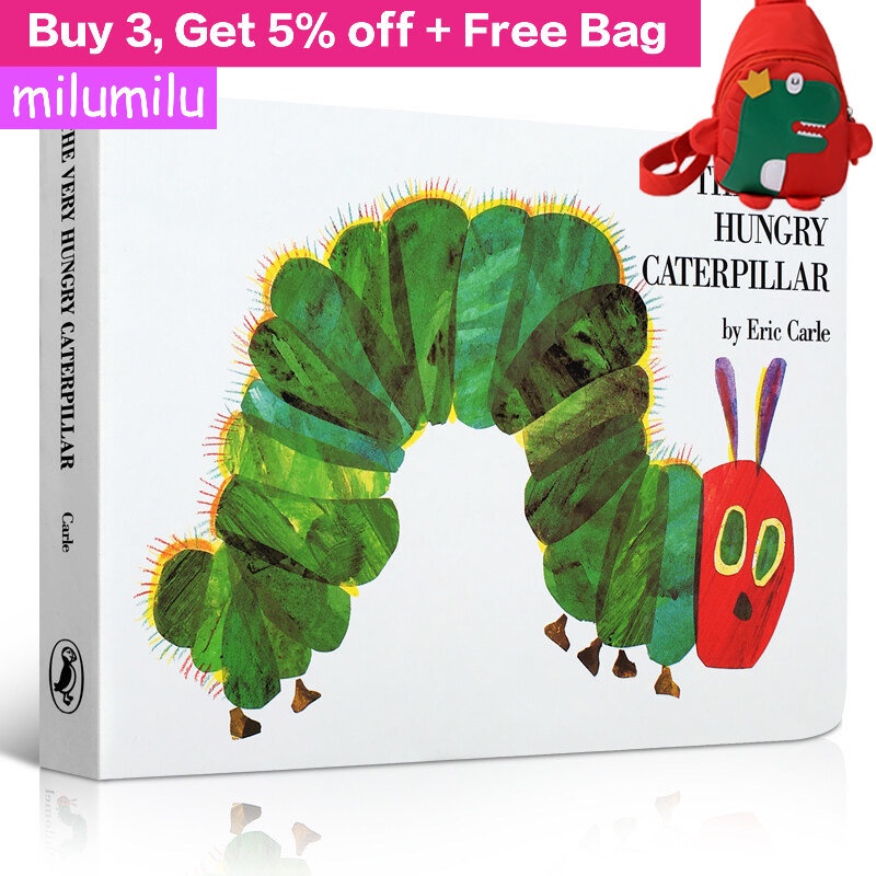 The Very Hungry Caterpillar Eric Carle Board book | Shopee Singapore
