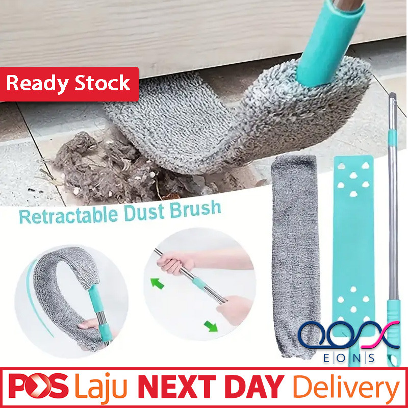 EFFORTLESS ACCESS Retractable Telescopic Duster Microfiber Gap Cleaner ...