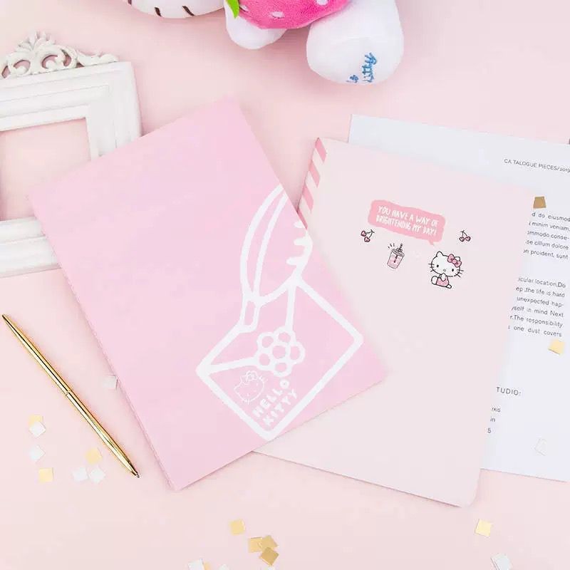 Hello Kitty Single Line B5 Notebook 40 sheets | Shopee Singapore