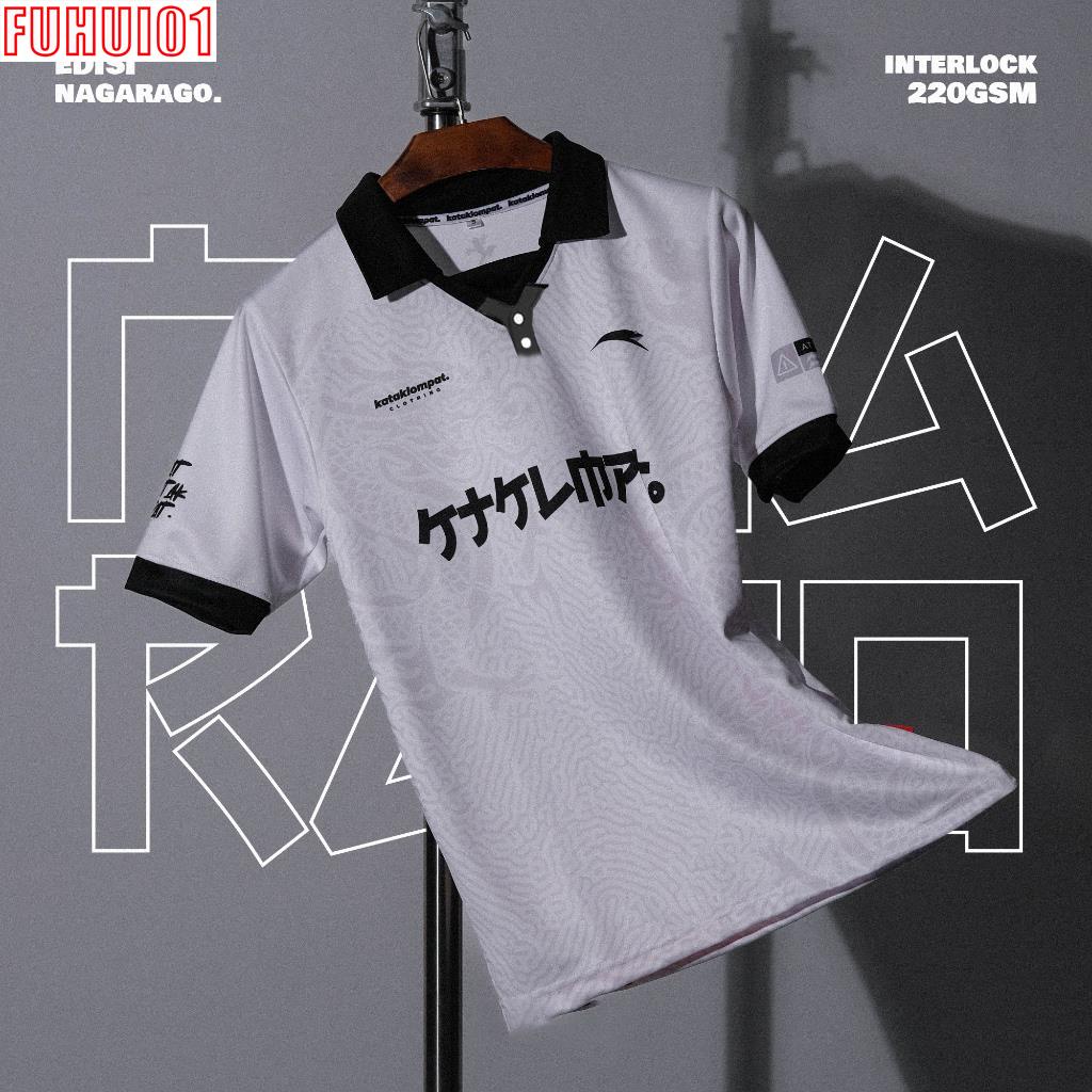 EDISI NAGARAGO. PUTIH [ Interlock 220GSM ]2024 Jersey Microfiber ...
