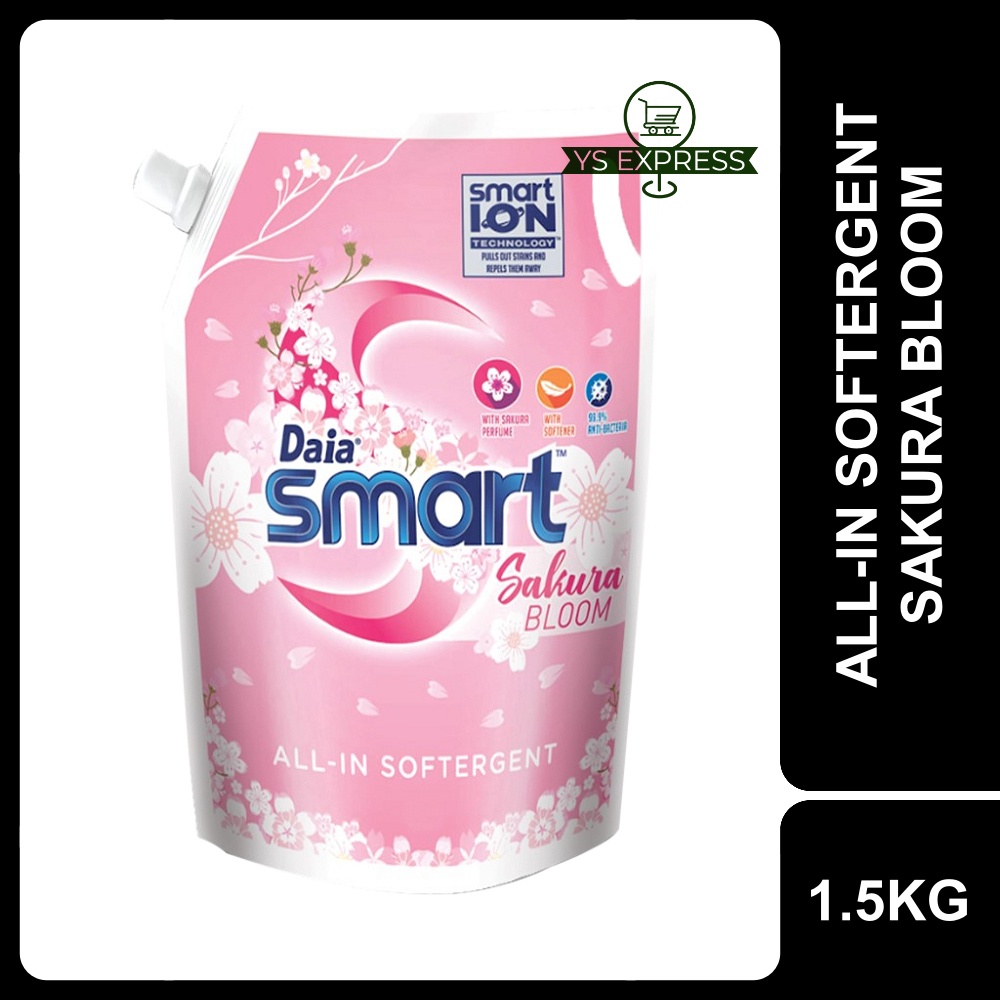 DAIA Smart Sakura Bloom All-In Softergent Concentrated Liquid Detergent ...