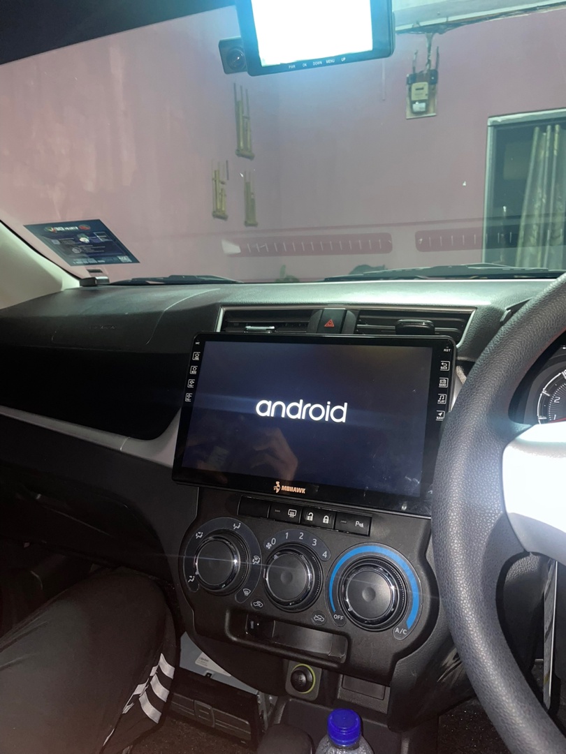 Casing Android Perodua Bezza 2016-2023 High Low Spec Black Dashboard ...