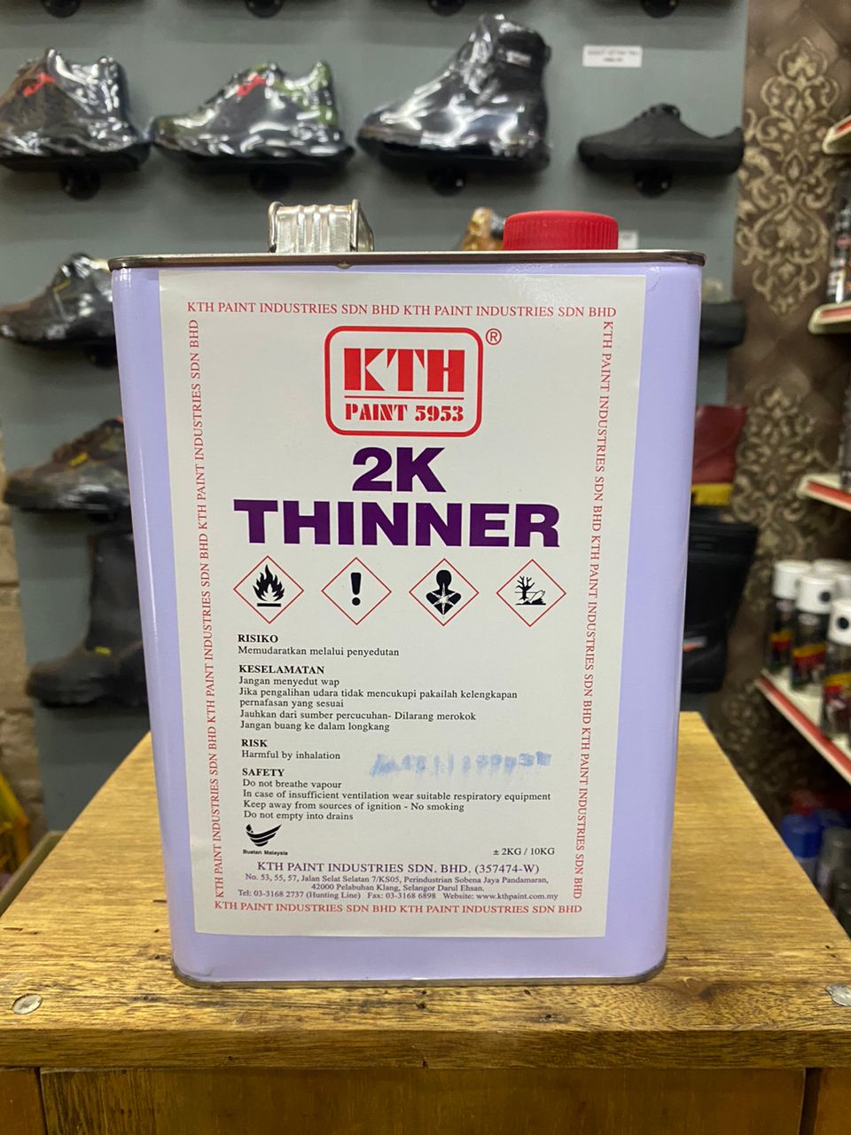 Kth 2k thinner ( cat kereta / cat kereta 2k / cat kereta 2k bancuh ...