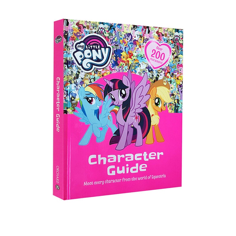 My Little Pony Character Guide Hardback Children's Animation Story Book ...