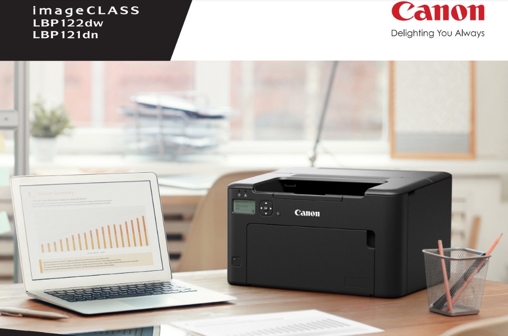 Canon imageCLASS Wi-fi Wireless Monochrome Laser Printer LBP122dw LBP ...