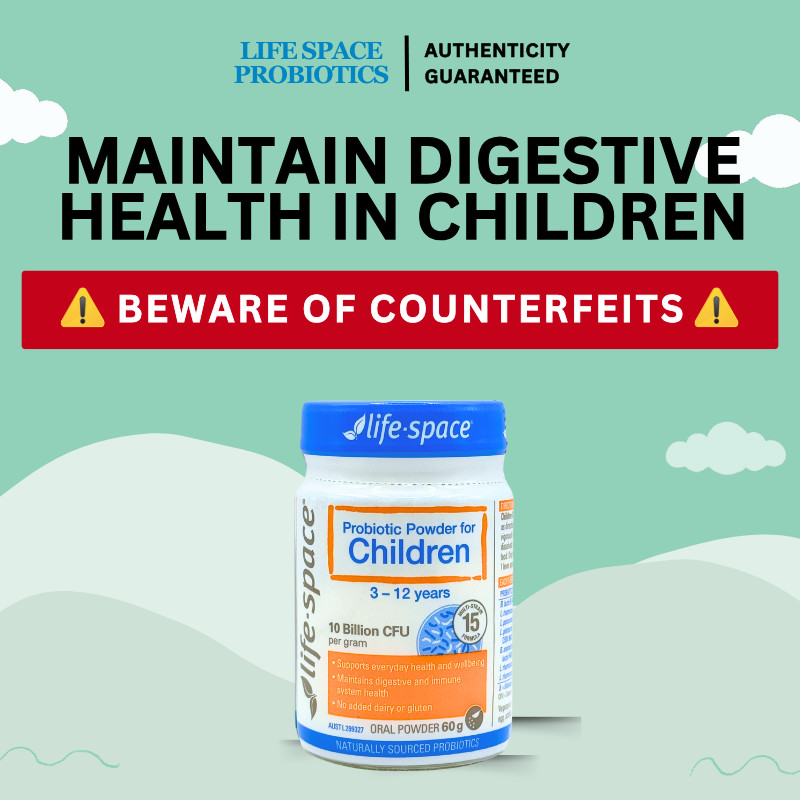 Life Space Probiotic For Children 60g Powder [BaeBear.sg] | Shopee ...