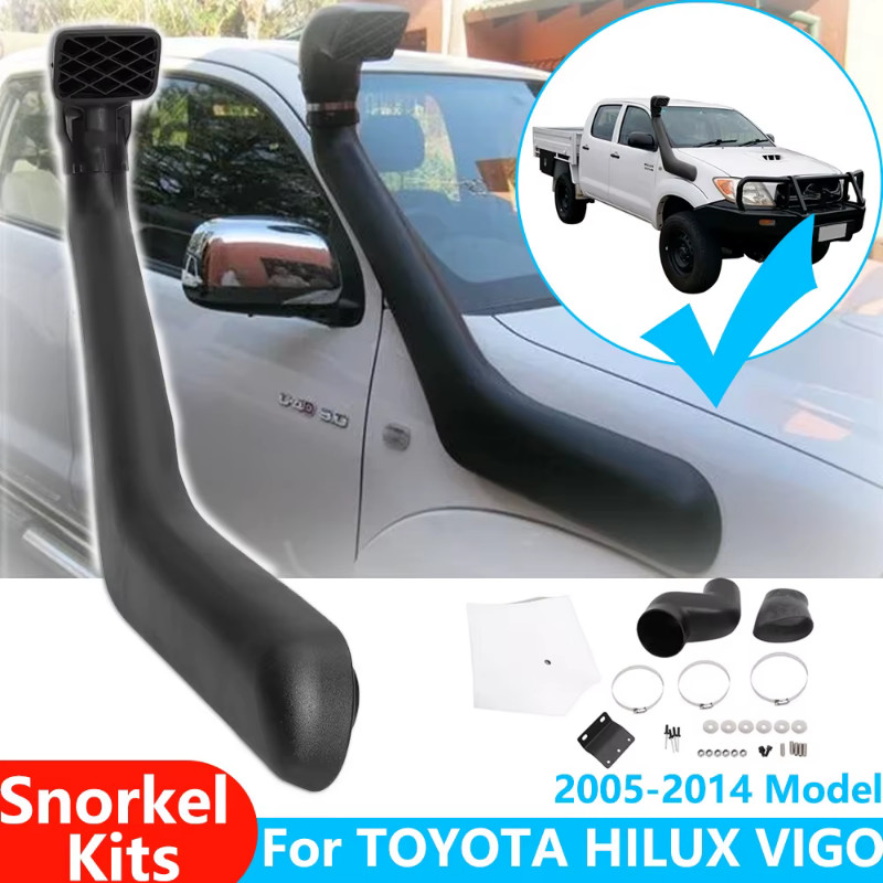 Car Raised Air Intake Snorkel kit for Toyota Hilux Vigo 2005-2014 ...