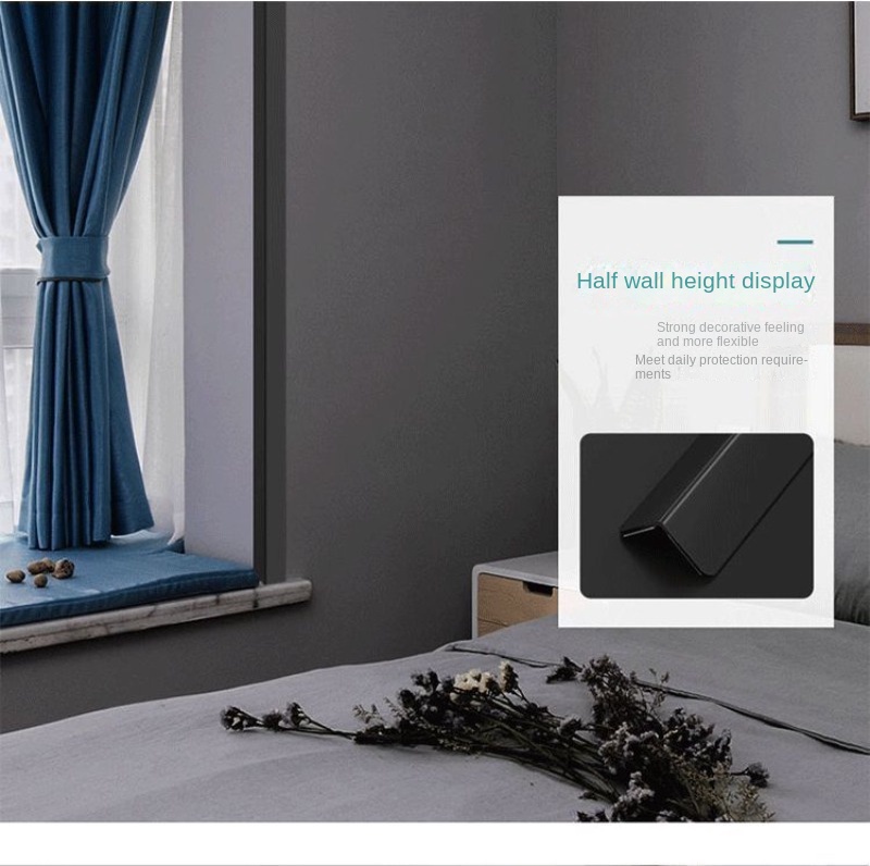 PVC Corner Protection Corner Wall Protector Protection Bar Bumper Strip ...