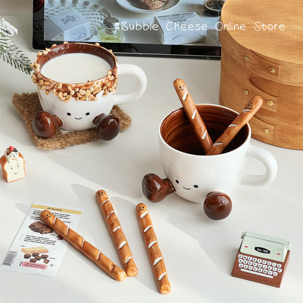 2025 New Style Cute Smiley Cartoon Coffee Stirring Rod 13cm Extended ...