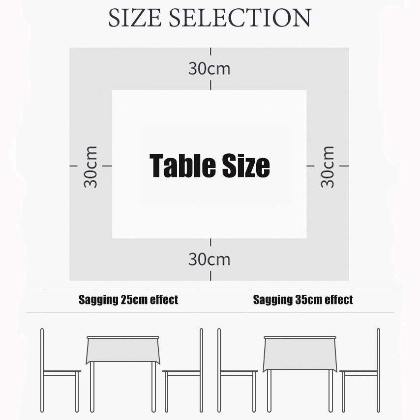 Waterproof Oil Proof Tablecloth Cloth Art Placemat Simple Elegant Small ...