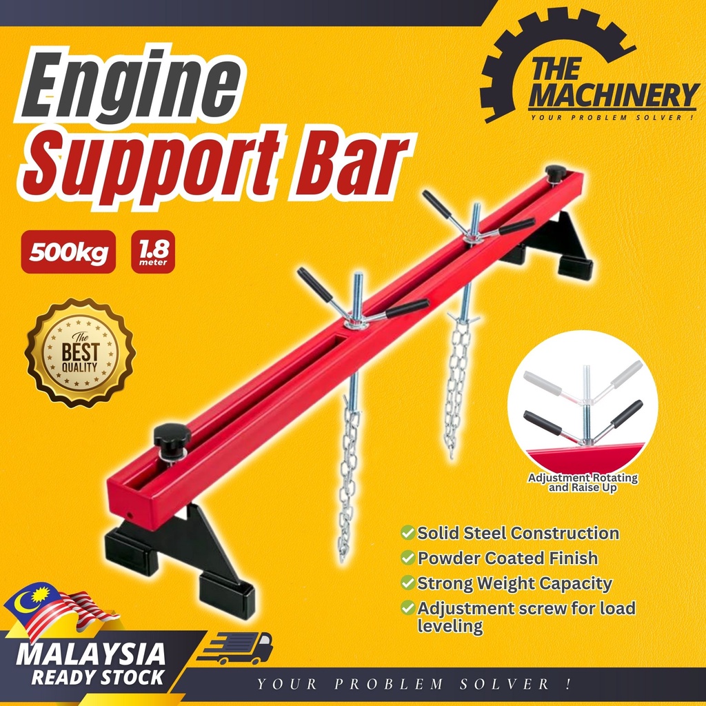 Heavy Duty Engine 500kg Support Bar 1.8 Meter Transverse Garage ...