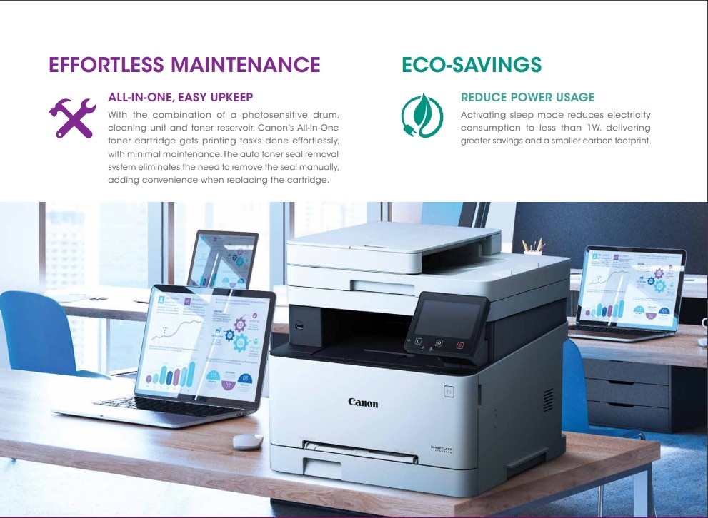 CANON imageCLASS MF641Cw 3-in-1 Colour Multifunction Printer Colour ...