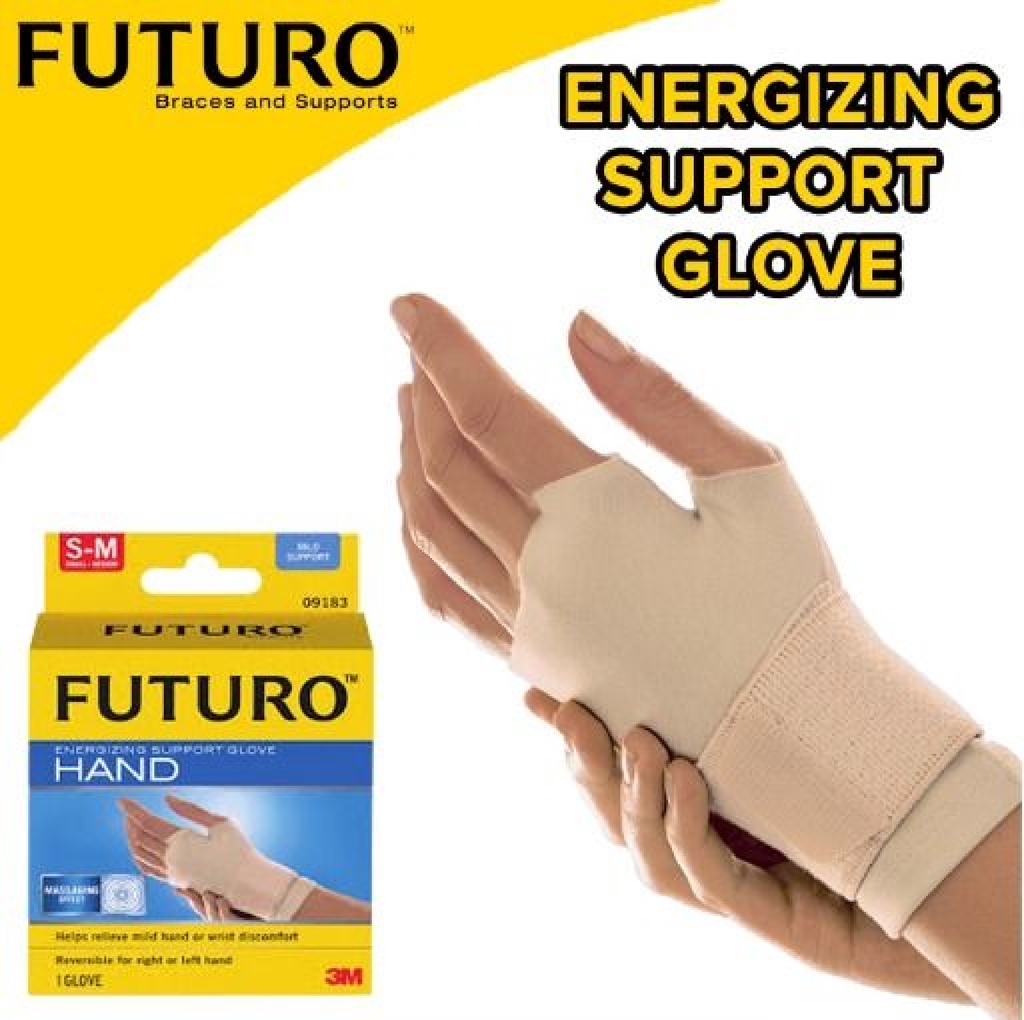 3M™ Futuro™ Hand/ Wrist Compression Glove, 09183ENR, Mild Support, 1 pc ...