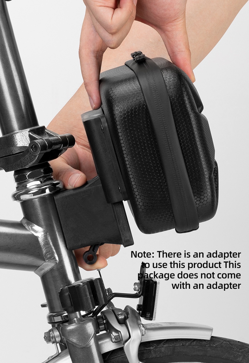 【SG Delivery】ROCKBROS Bicycle Front Bag Waterproof Hard Shell Bike Bag ...