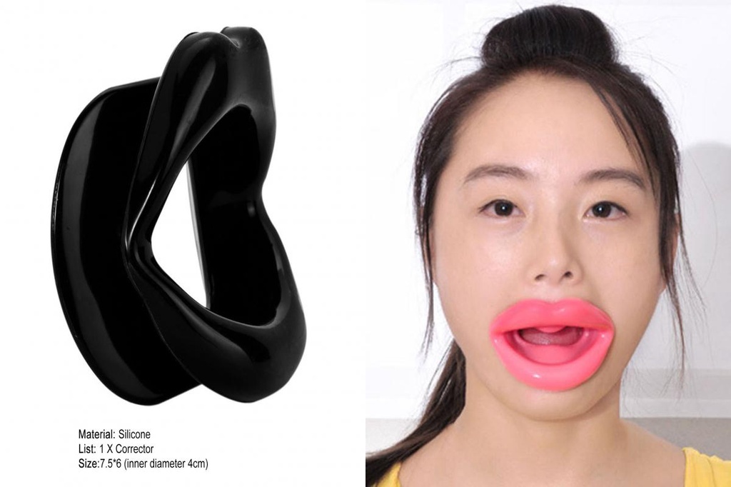Flexible Lip Corrector Ergonomic Design Smooth Prevent Sagging Skin ...